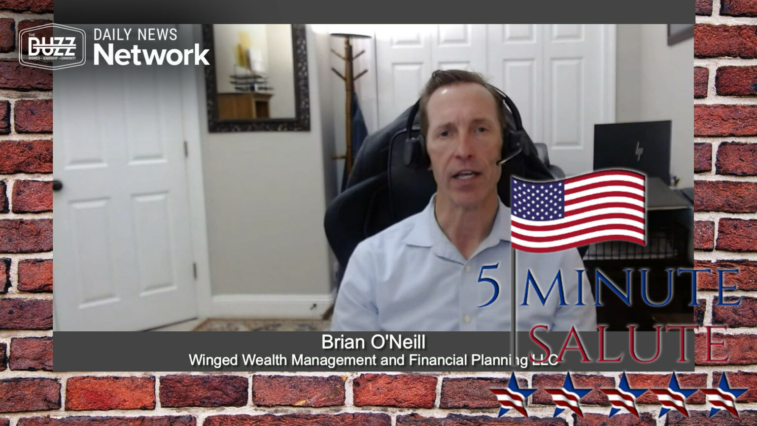 “5 Minute Salute” with Brian O'Neil of Winged Wealth Management and Financial Planning LLC ...