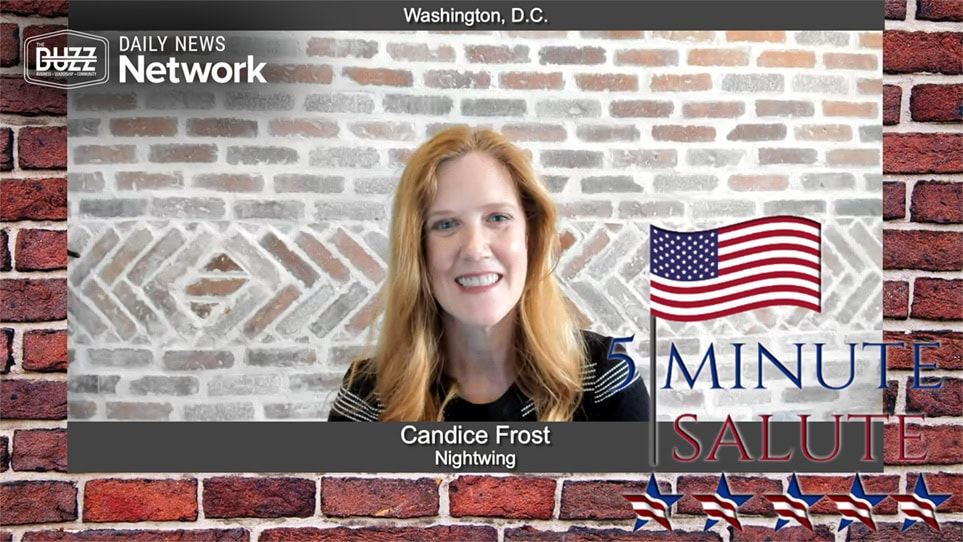 “5 Minute Salute” with Candice Frost of Nightwing - Daily News Network