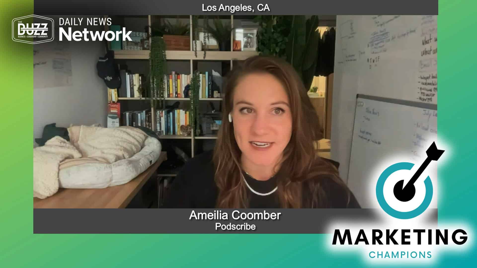 Marketing Champions with Amelia Coomber of Podscribe - Daily News Network