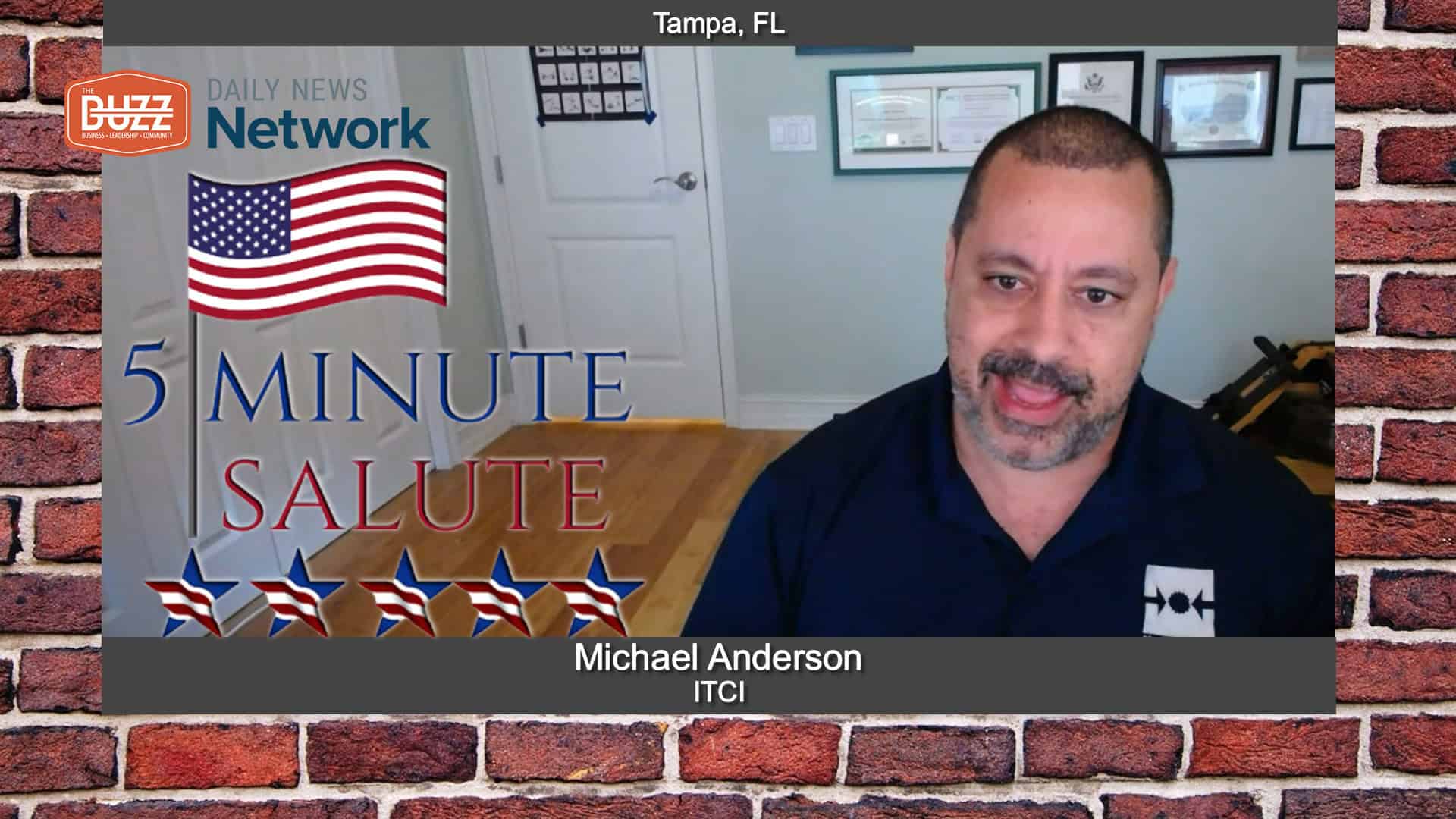 5 Minute Salute with Michael Anderson of ITCI - Daily News Network