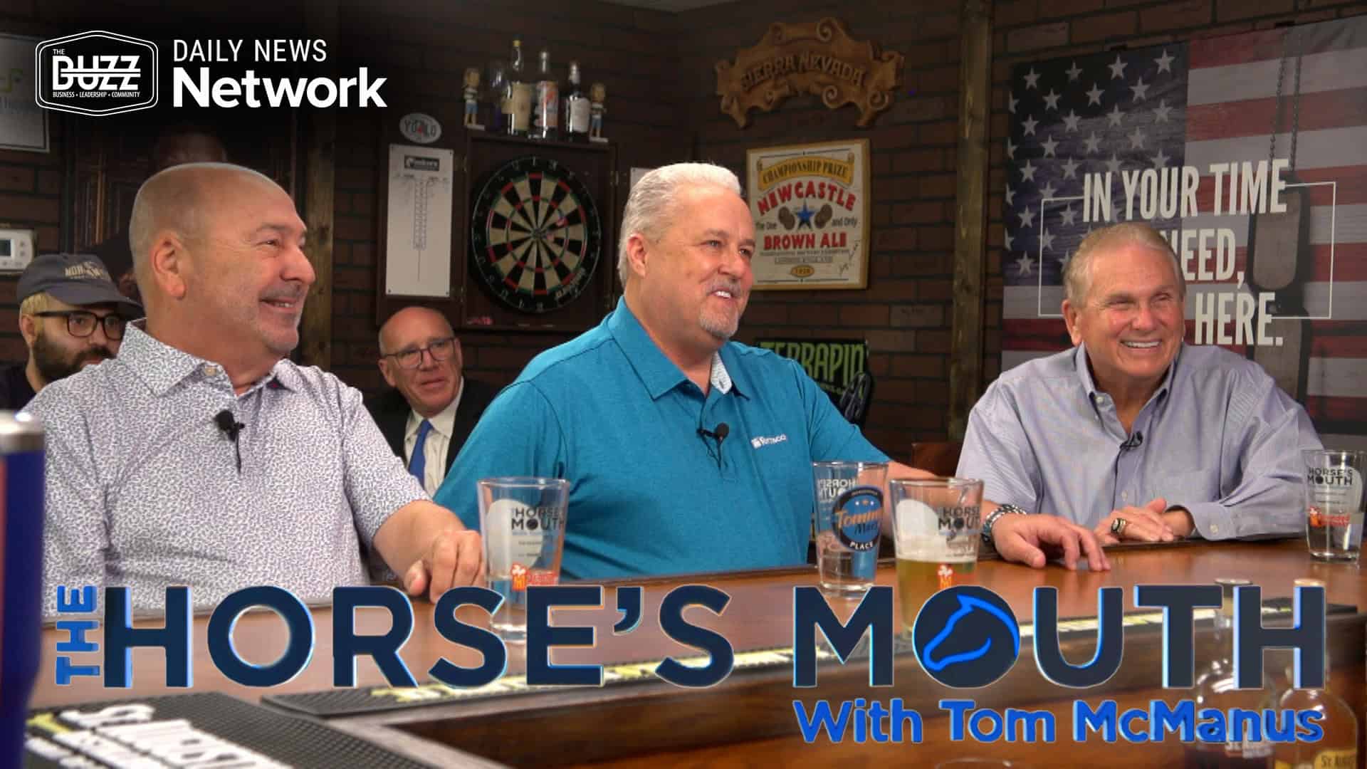 The Horses Mouth with Major Harding, Gordy Steadman, and Coach Dave ...