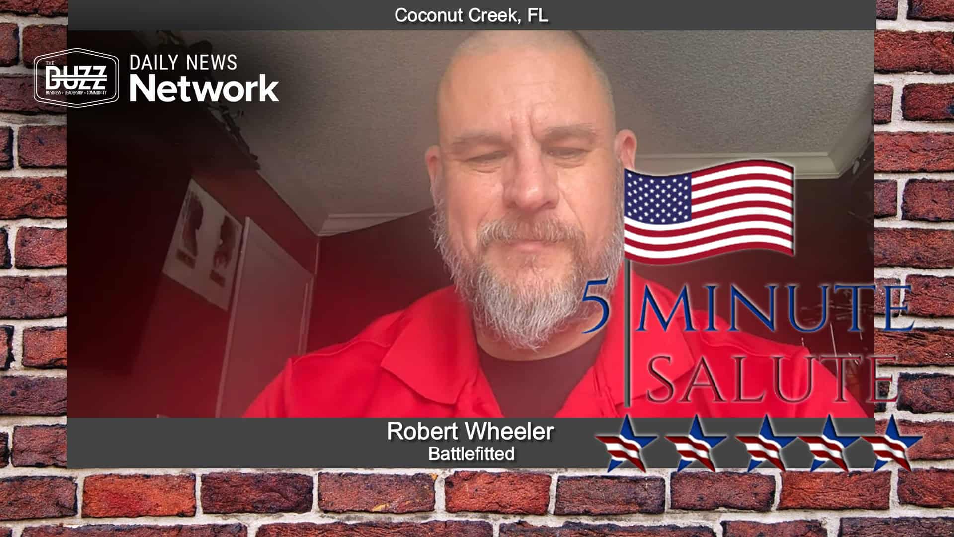 5 Minute Salute with Robert Wheeler of BattleFitted - Daily News Network