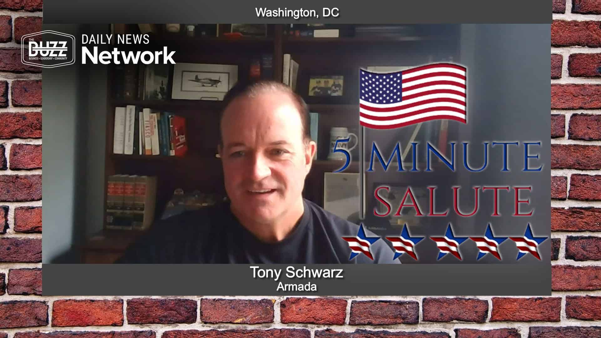 5 Minute Salute with Tony Schwarz of Armada - Daily News Network