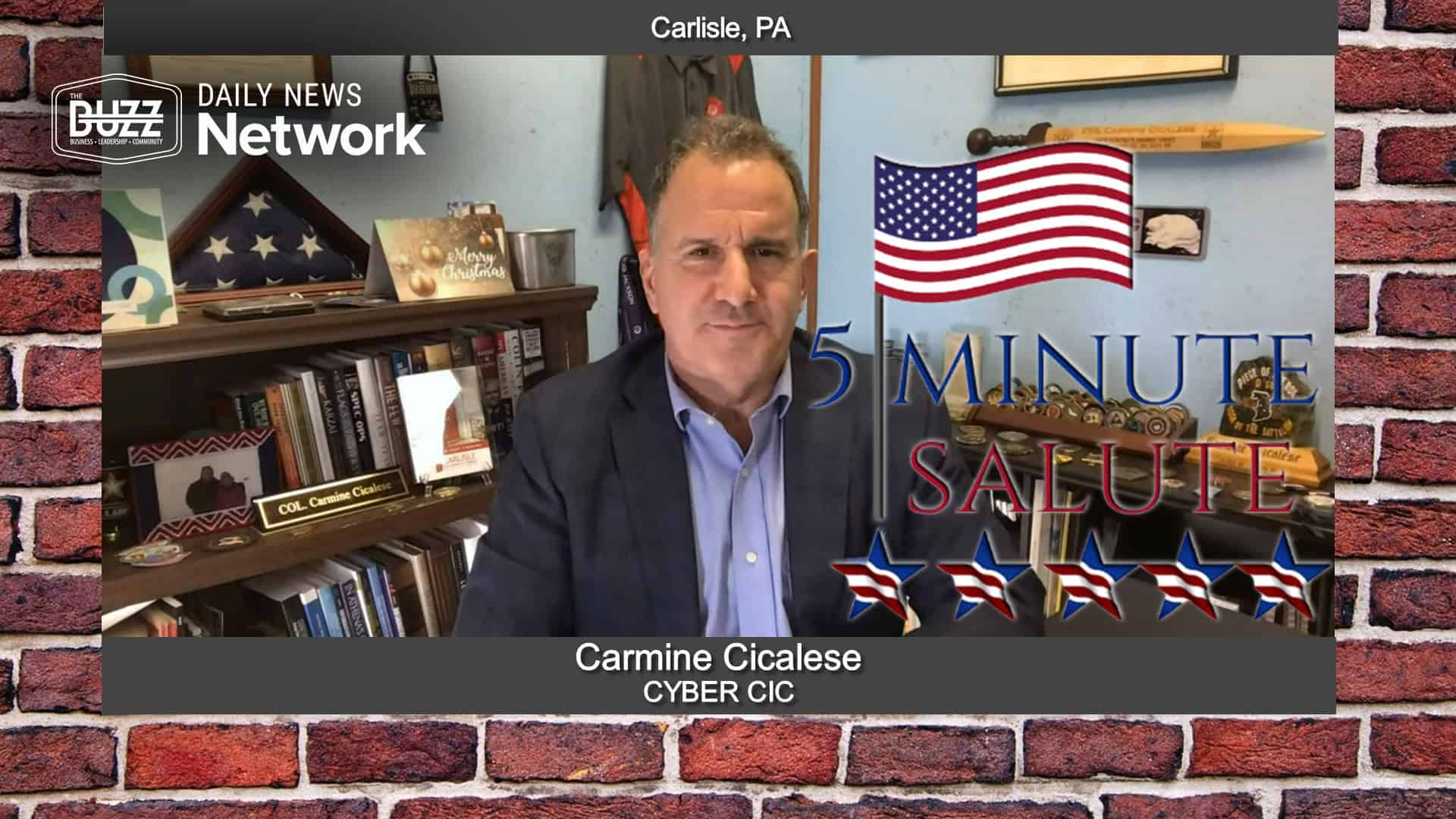 5 Minute Salute with Carmine Cicalese of CYBER CIC - Daily News Network