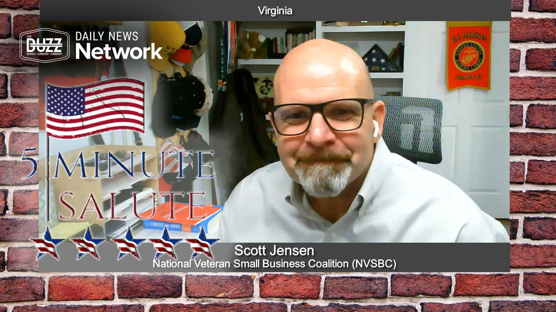 5 Minute Salute with Scott Jensen of National Veteran Small Business Coalition (NVSBC) - Daily ...