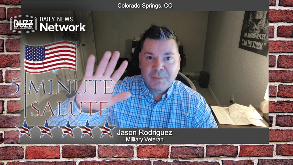 MOAA: 5 Minute Salute with Jason Rodriguez - Daily News Network