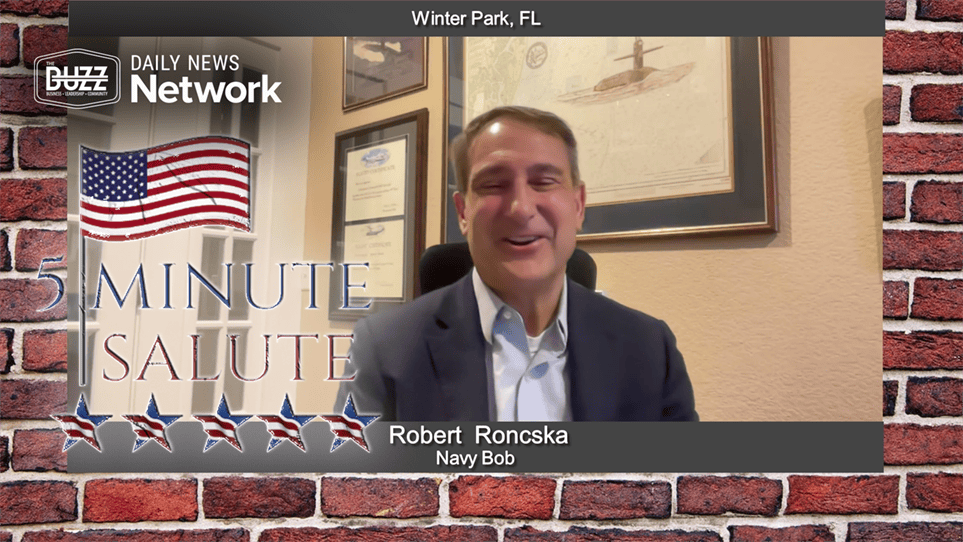 MAVD: 5 Minute Salute with Robert Roncska of Navy Bob - Daily News Network
