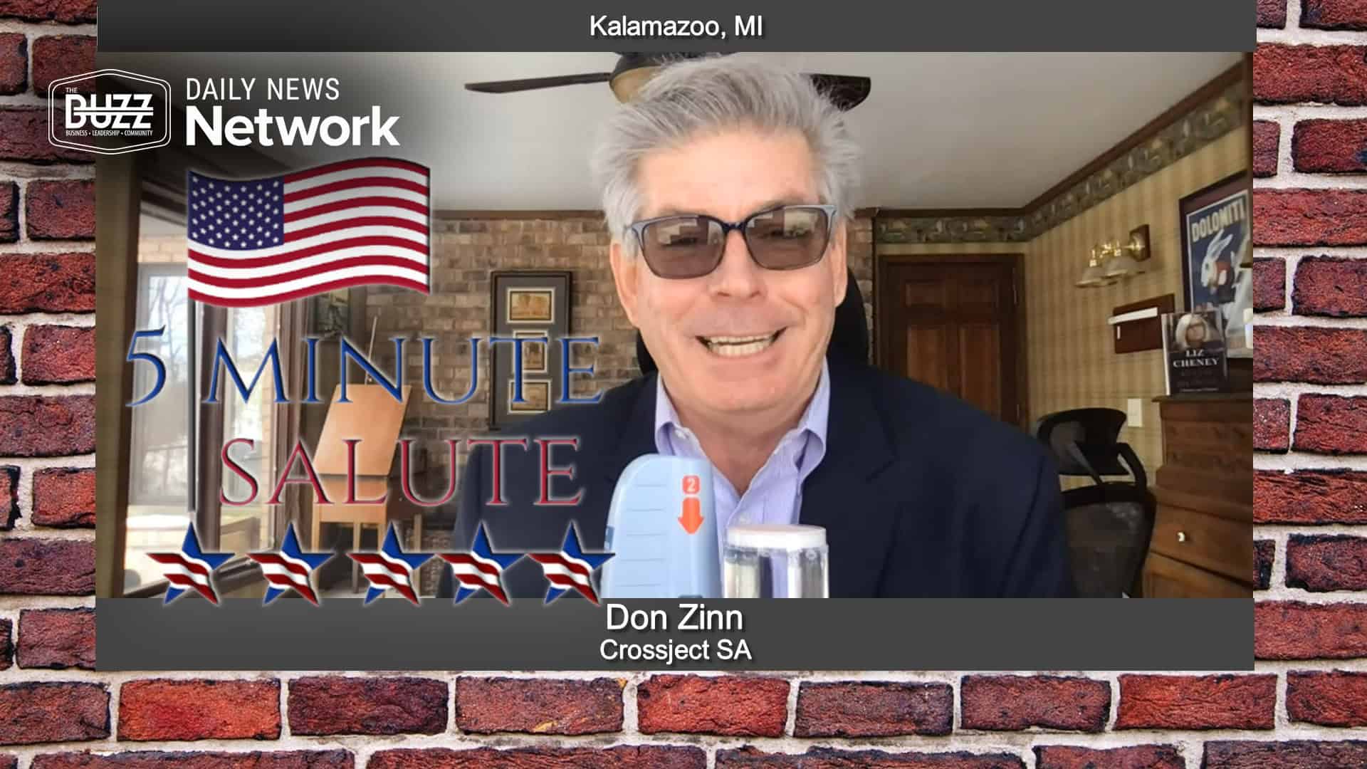 MAVD: 5 Minute Salute with Don Zinn of Crossject SA - Daily News Network