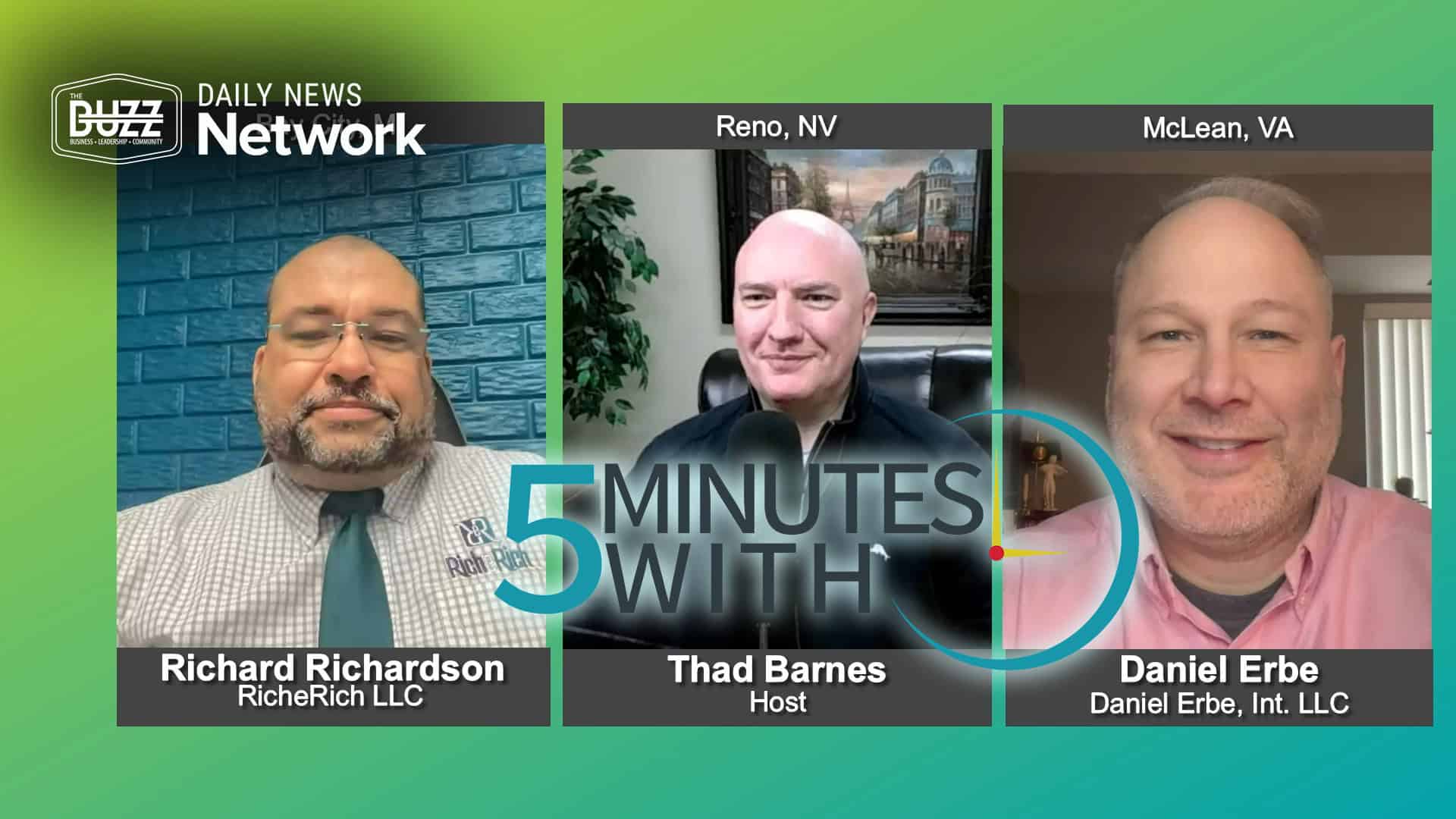 5 Minutes With Richard Richardson of RichieRich LLC and Daniel Erbe of ...