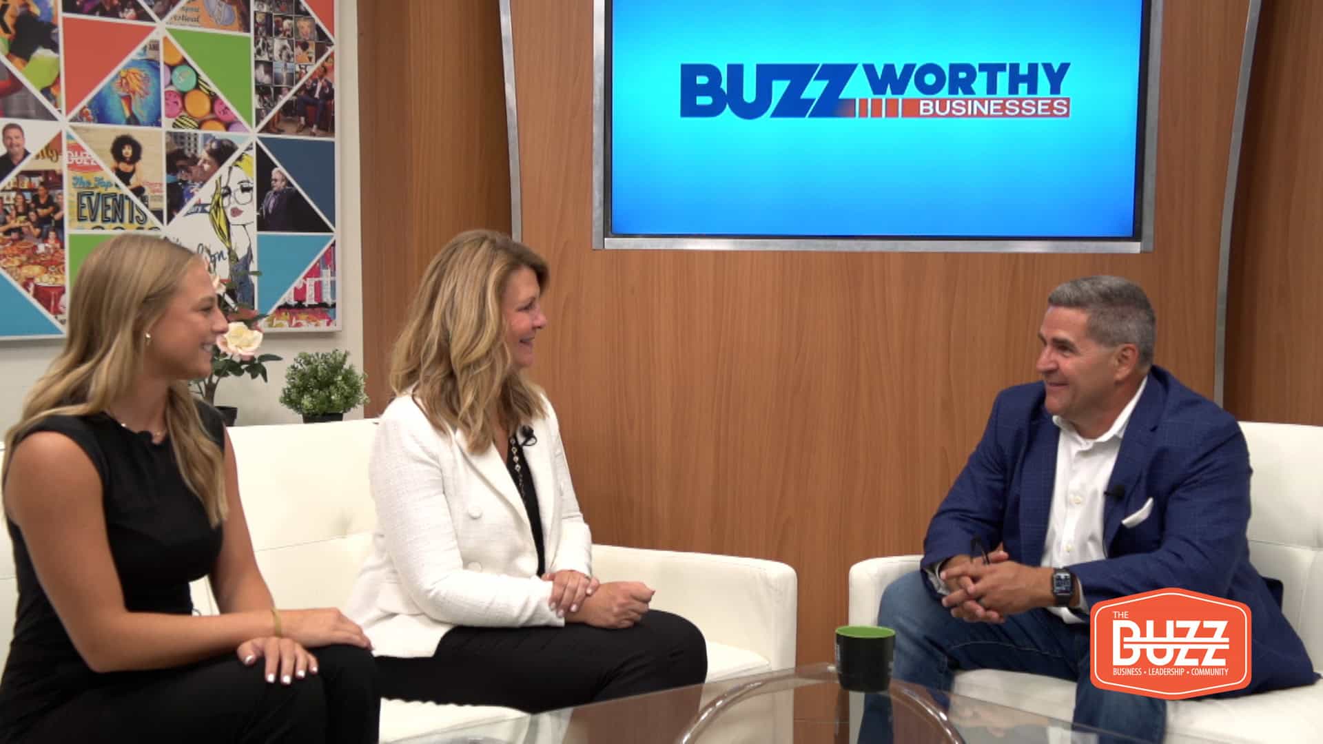 "Five Minutes with Tom Reber" with Laura Bishop and Mary Daniel of Compass