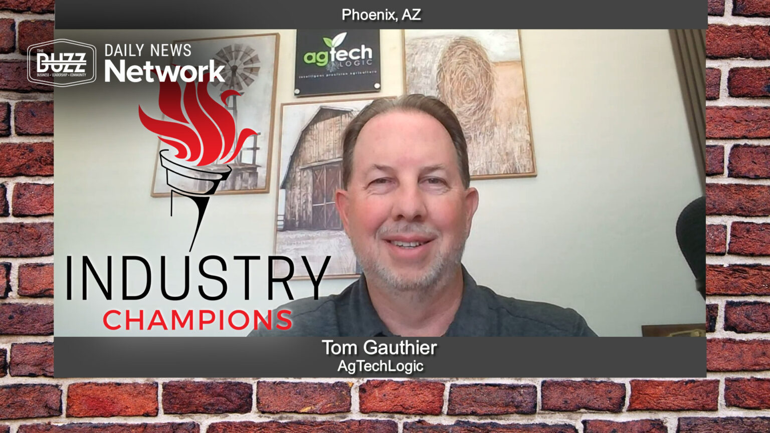Industry Champions with Tom Gauthier of AgTechLogic - Daily News Network